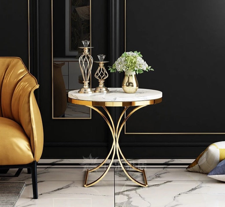 Clever Corners | Marco's Artful Corner Tables For Optimizing Spaces