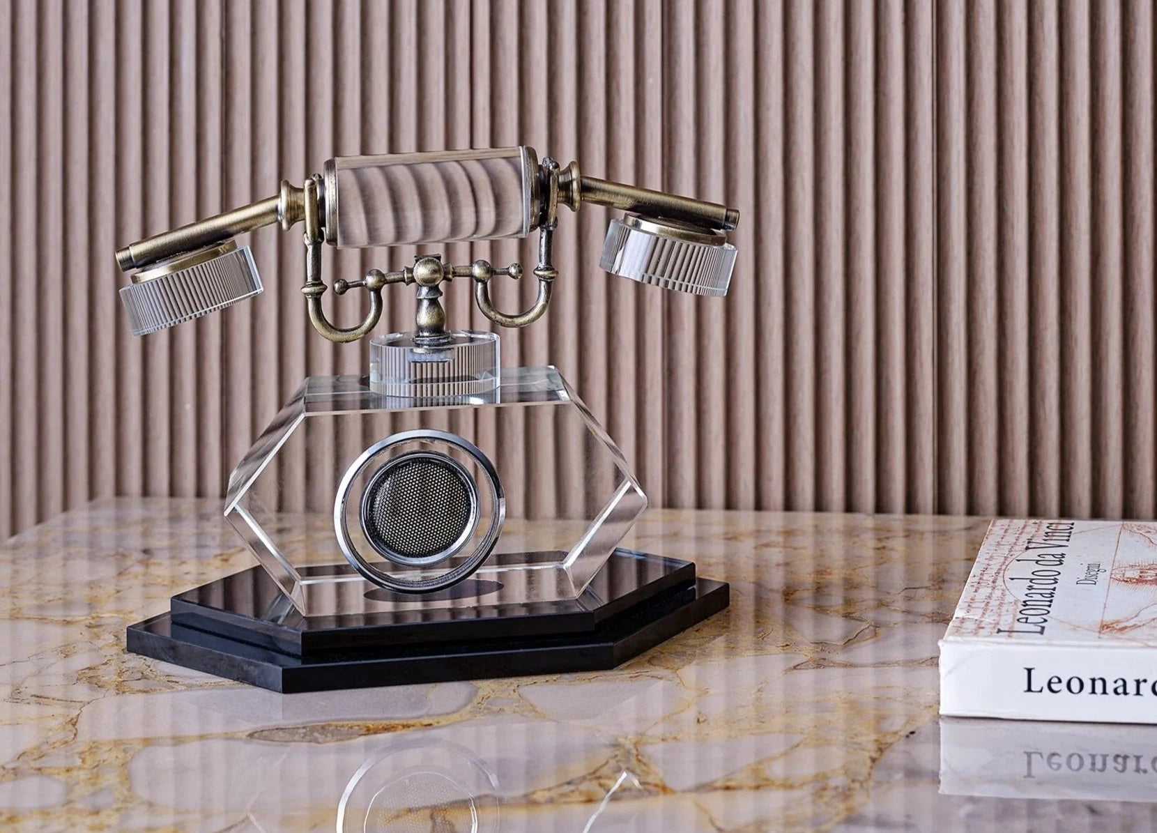 Acrylic Vintage Telephone Decor | Timeless Home Accent