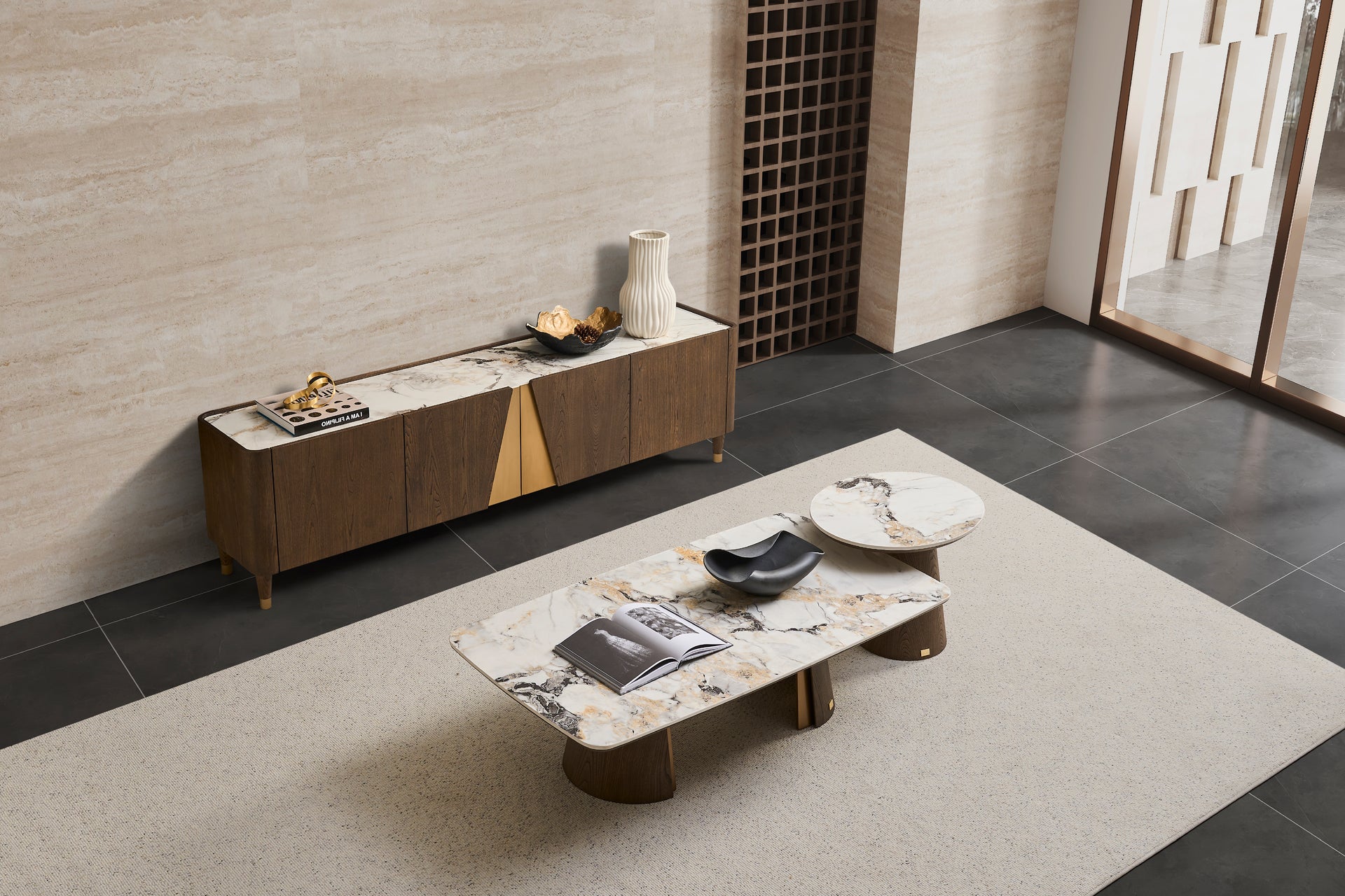 Olmo Fiorito TV Cabinet with Storage | Entertainment Units