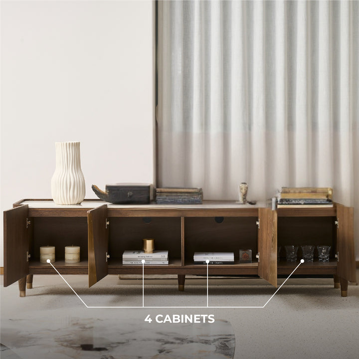 Olmo Fiorito TV Cabinet with Storage | Entertainment Units