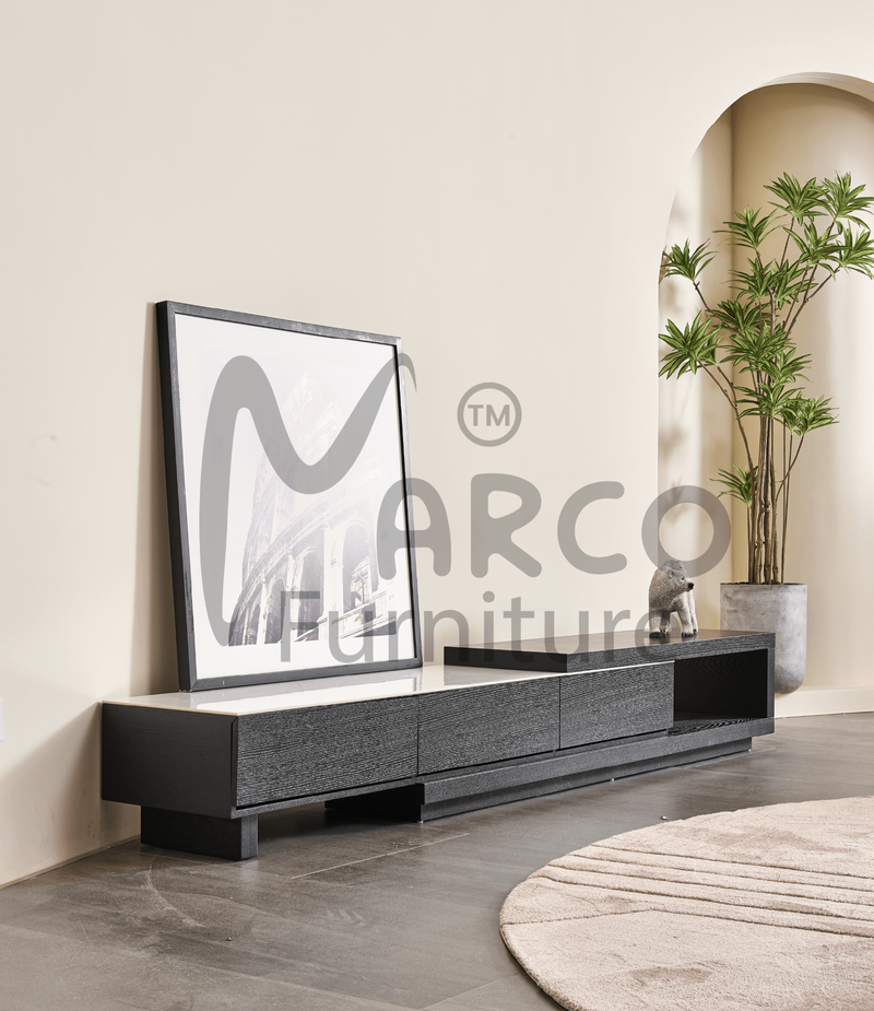 Extendable Entertainment Unit | Space-Saving Solutions – Marco Furniture