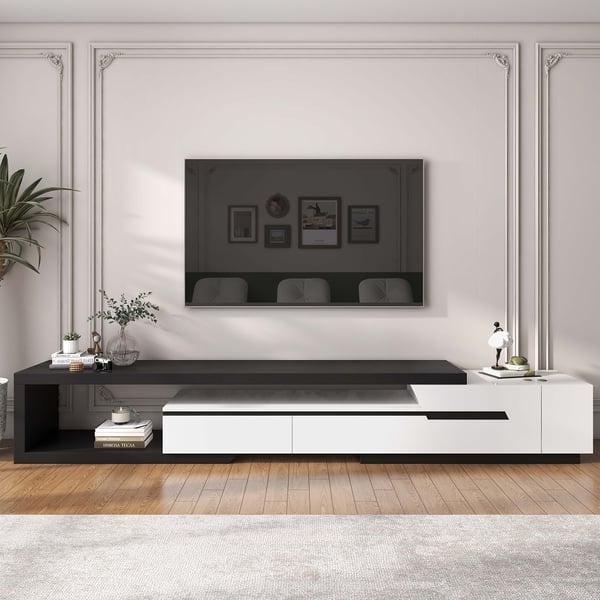 Extendable Modern TV Unit | Contemporary Entertainment units – Marco ...
