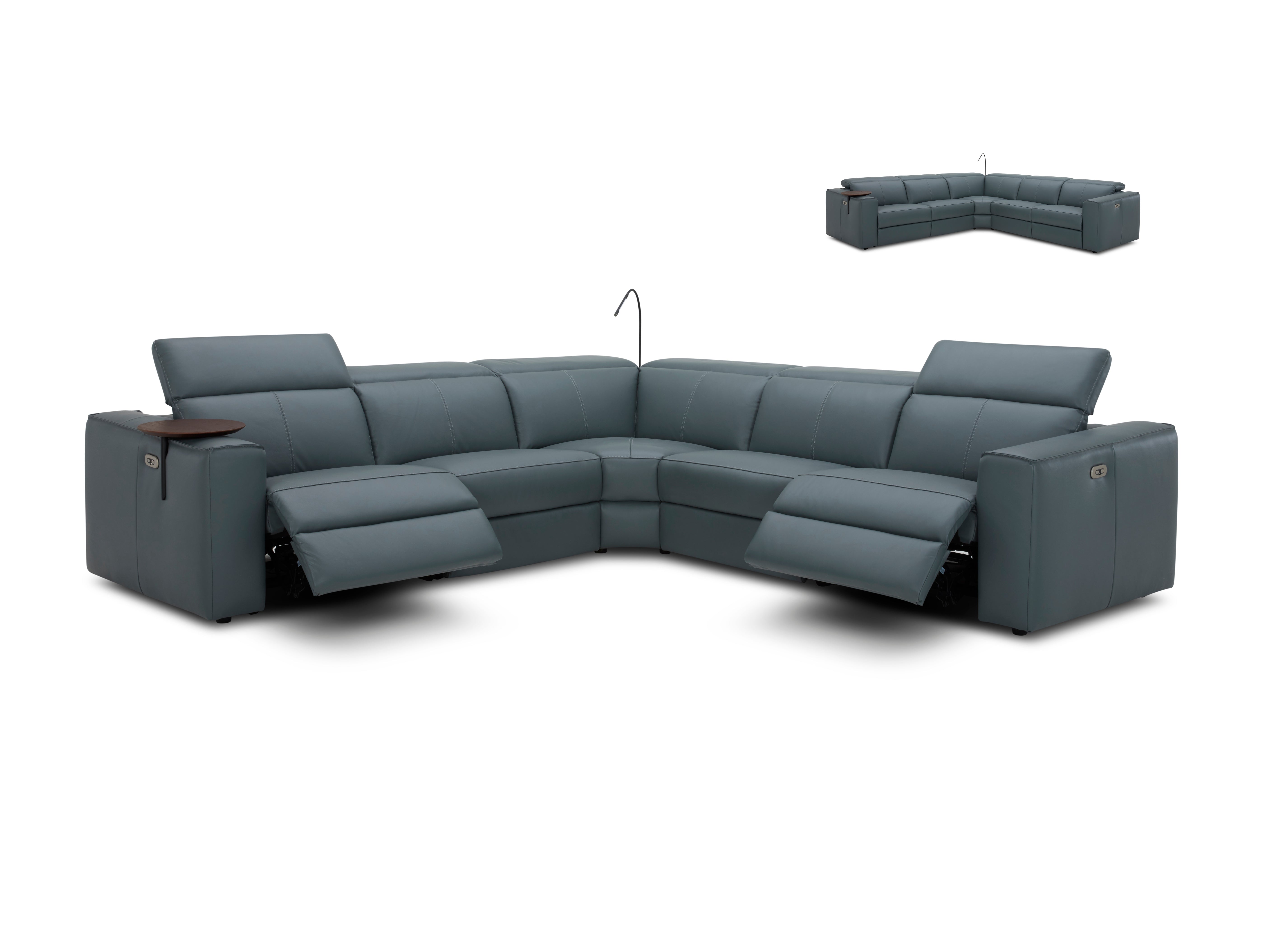 Matrix Leather Zero Gravity Electric Recliner | L-Shape Lounge