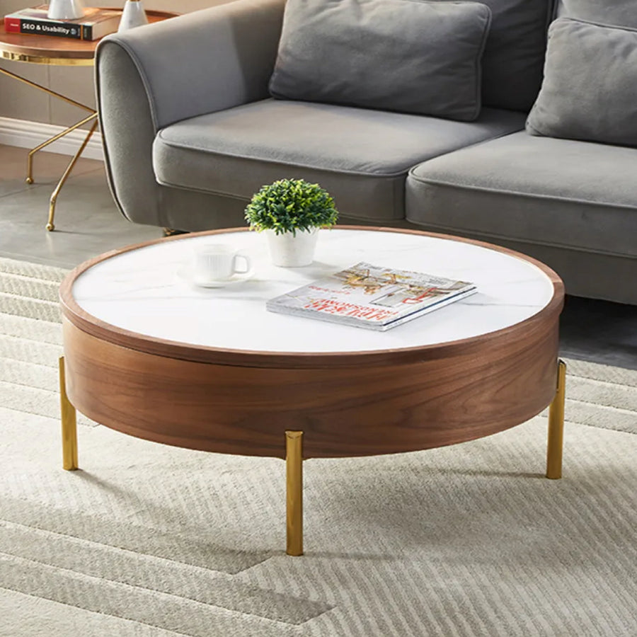 Moon Extendable Coffee Table with Storage | Marco Furniture
