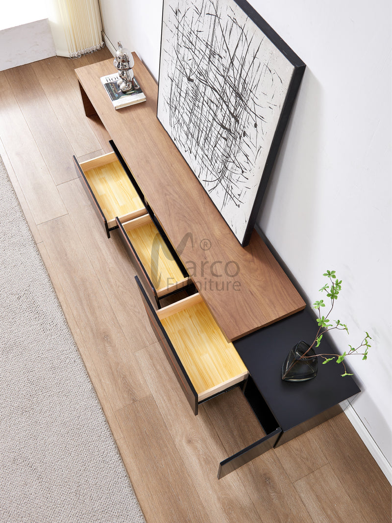 Extendable London TV Unit With Storage | Marco Furniture
